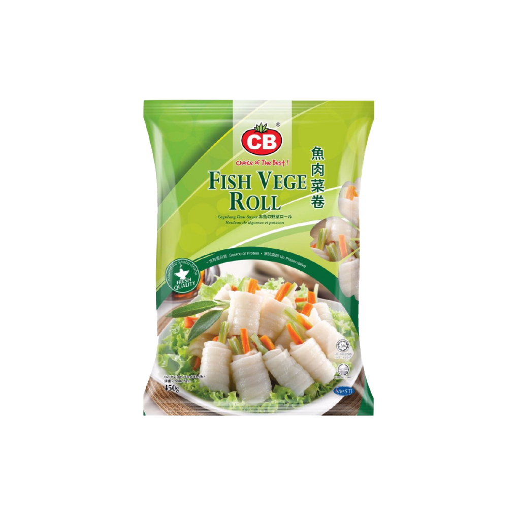CB Fish Vege Roll | 鱼肉菜卷 – CB Frozen
