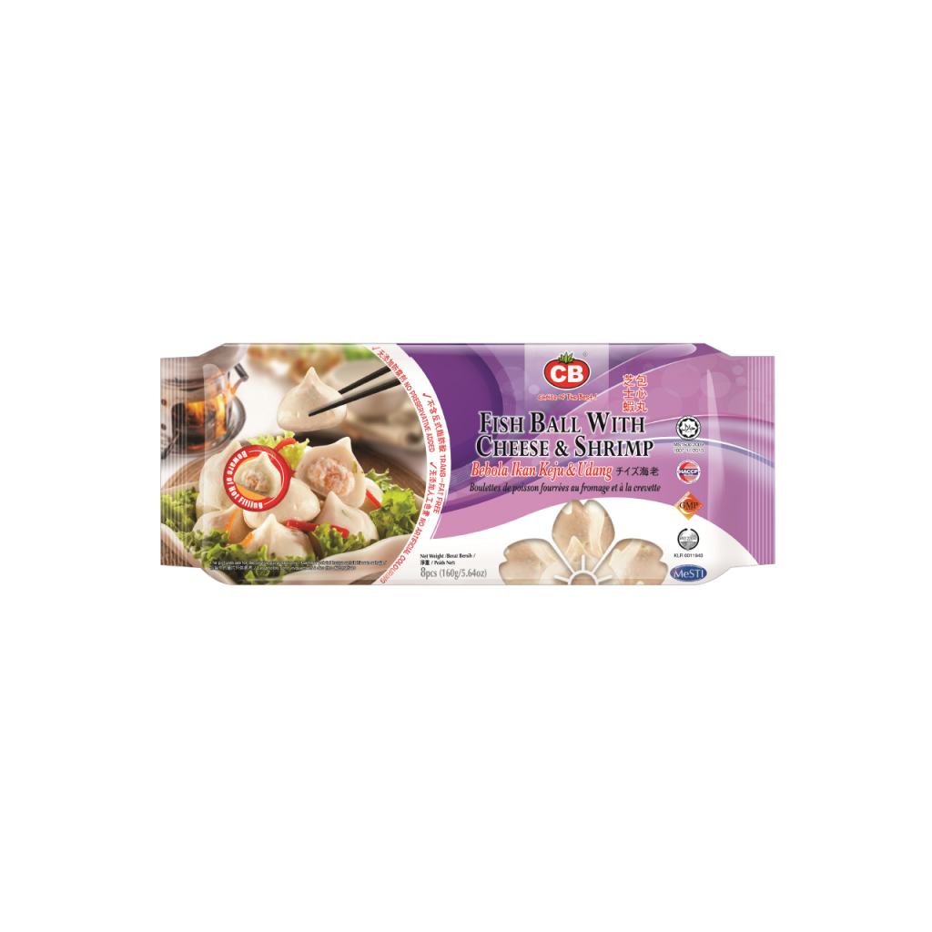 CB Fish Ball with Cheese & Shrimp | 芝士虾包心丸 – CB Frozen