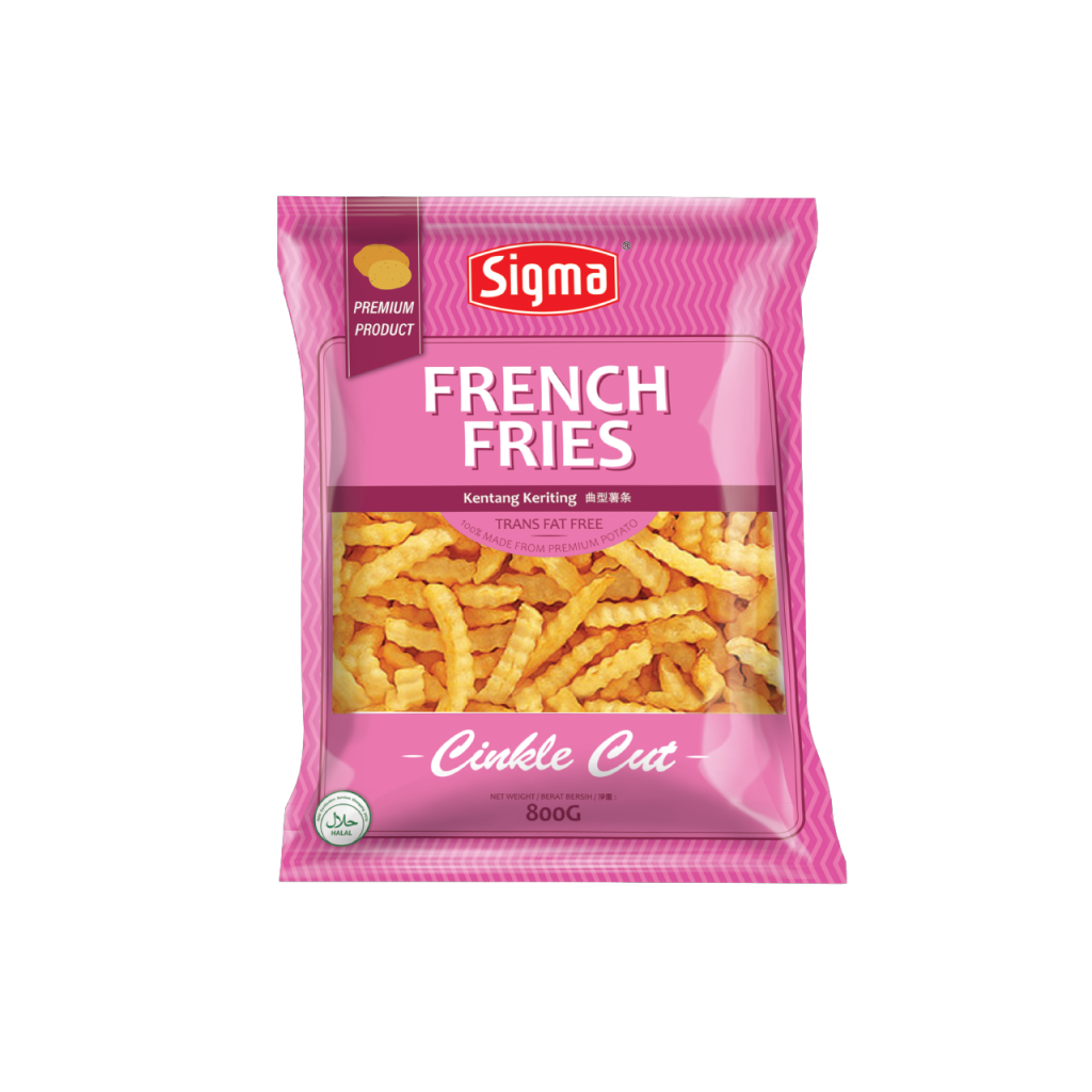 SIGMA French Fries Crinkle Cut | SIGMA 曲型薯条 – CB Frozen