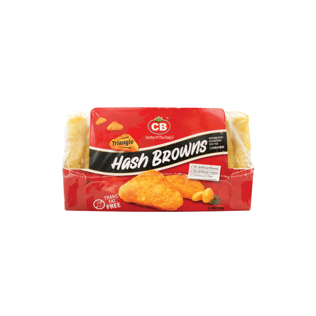 CB Triangle Hash Brown Patties | 三角形马铃薯块 – CB Frozen